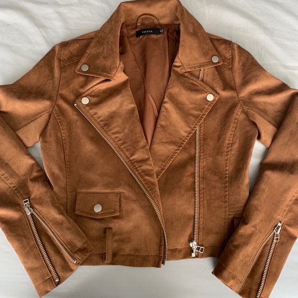 Talula | Jackets & Coats | Aritzia Brown Suede Jacket | Poshmark